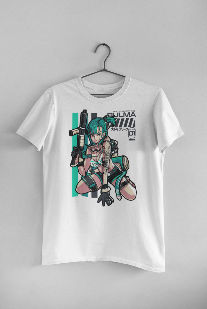 Dragon Ball Z – Bulma – Street Tech Anime Art – Otaku Printworks